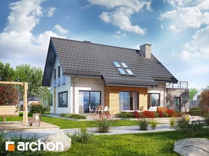 Projekt domu Dom w hostach Dodatki - ARCHON+