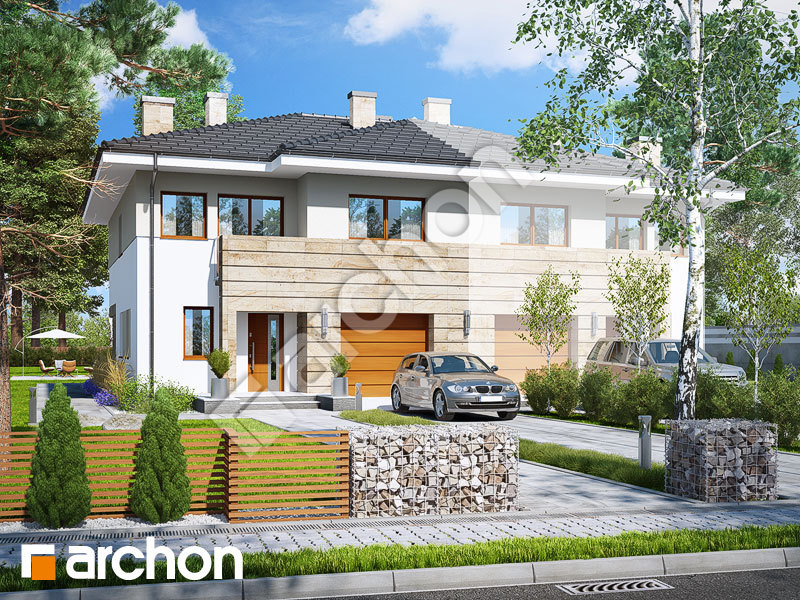 Projekt domu Willa Julia 4 (B) - ARCHON+