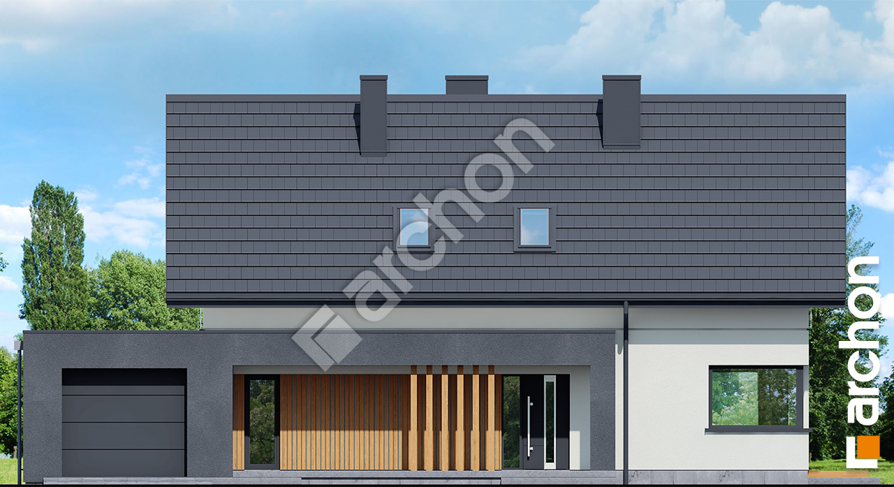 Projekt domu Dom w arekach (G) - ARCHON+